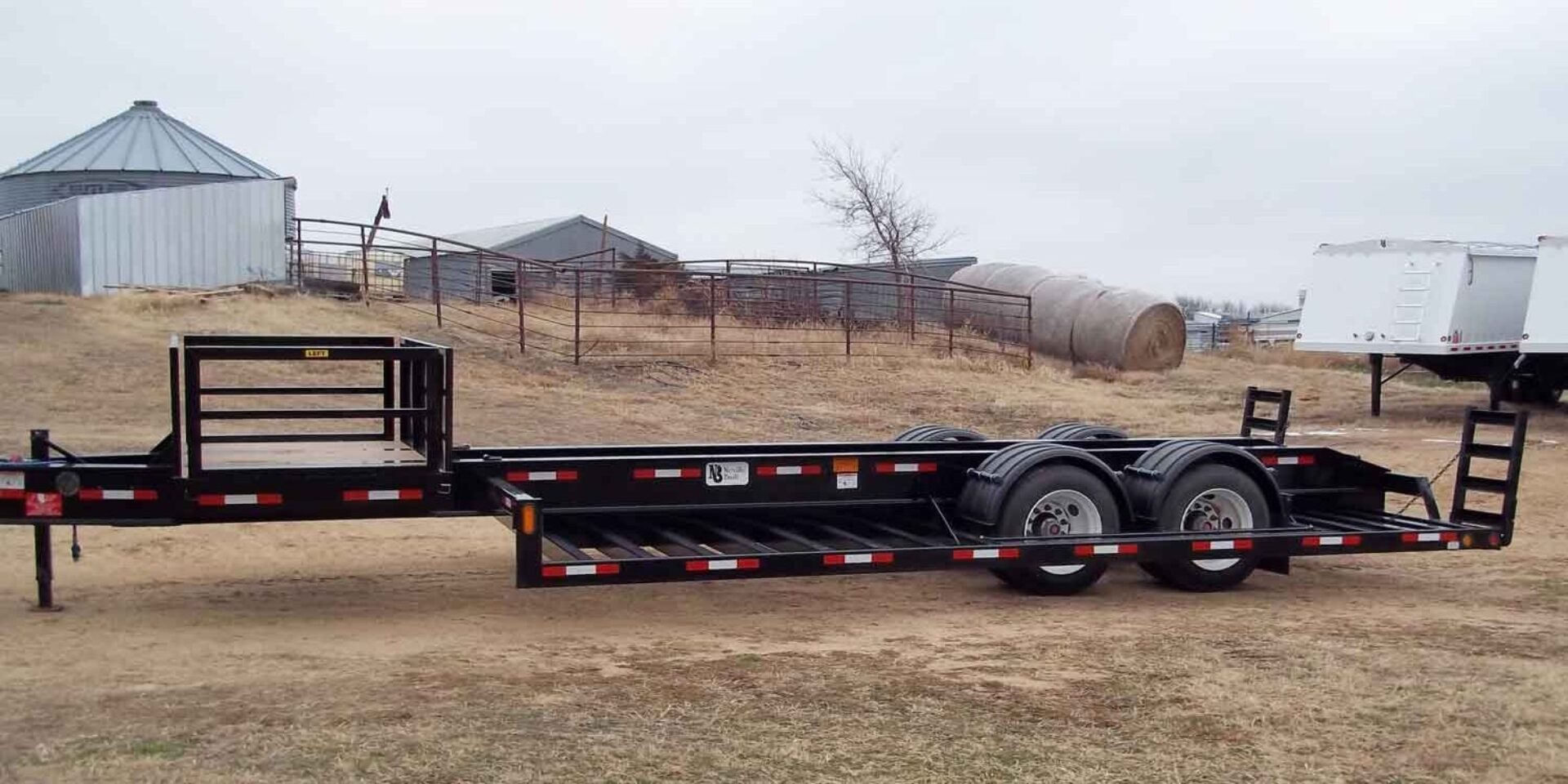 Sprayer Drop Deck Trailers | Neville Built Trailers